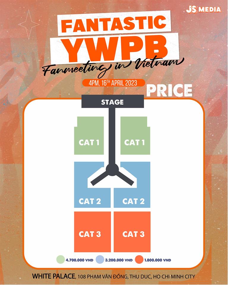 Fantastic – YWPB Fanmeeting in VietNam | Ticketbox