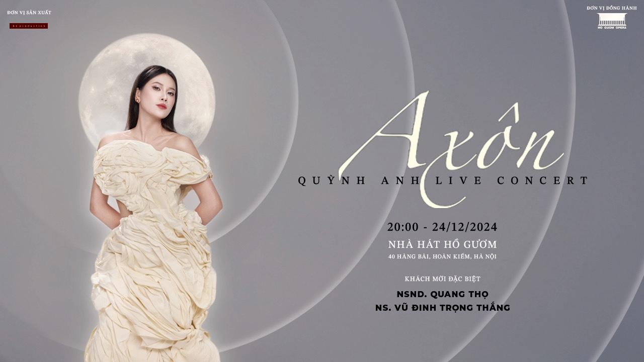 Axôn - QUỲNH ANH LIVE CONCERT | Ticketbox