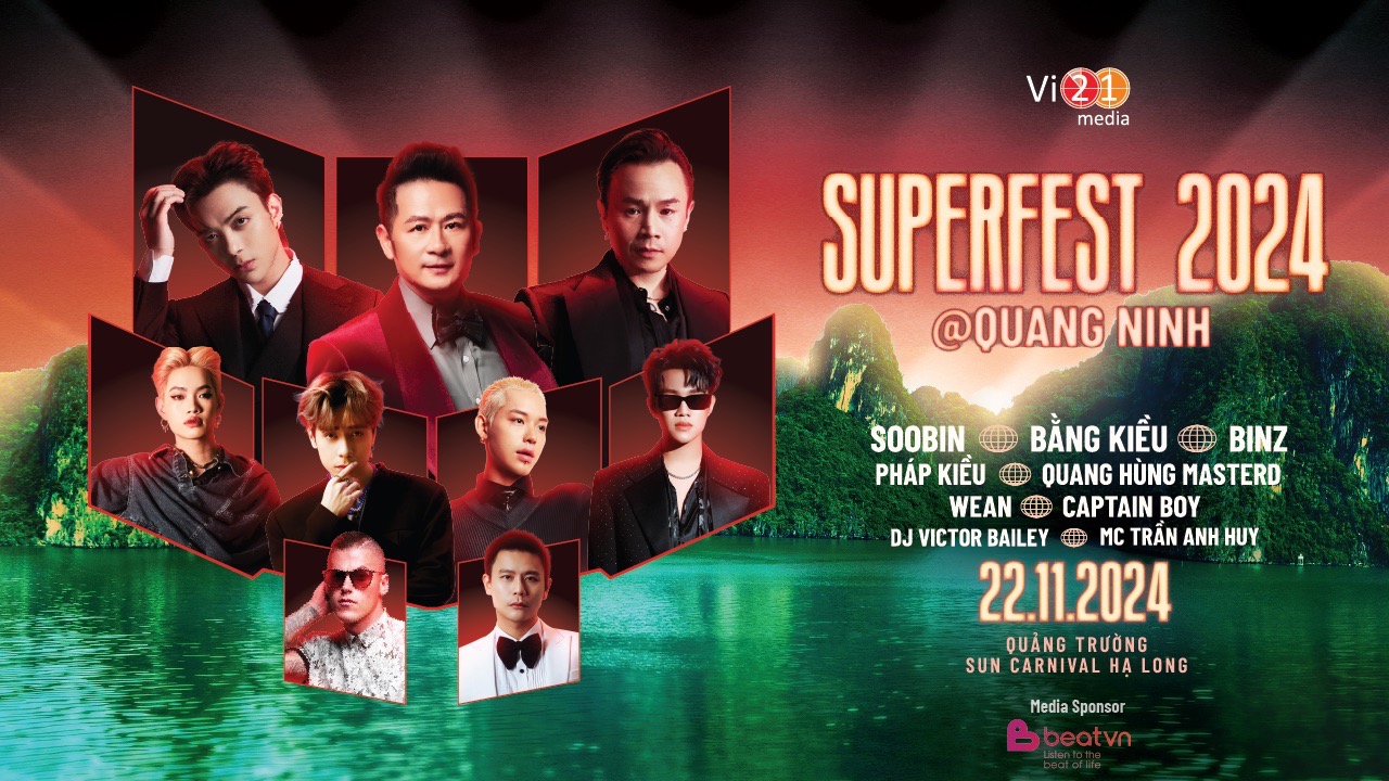 SUPERFEST 2024 @QUANG NINH | Ticketbox