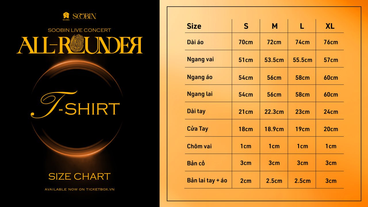 SOOBIN LIVE CONCERT: ALL-ROUNDER | OFFICIAL MERCHANDISE COLLECTION ...