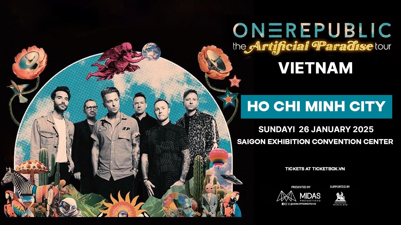 HO CHI MINH - THE ARTIFICIAL PARADISE TOUR 2025 | Ticketbox