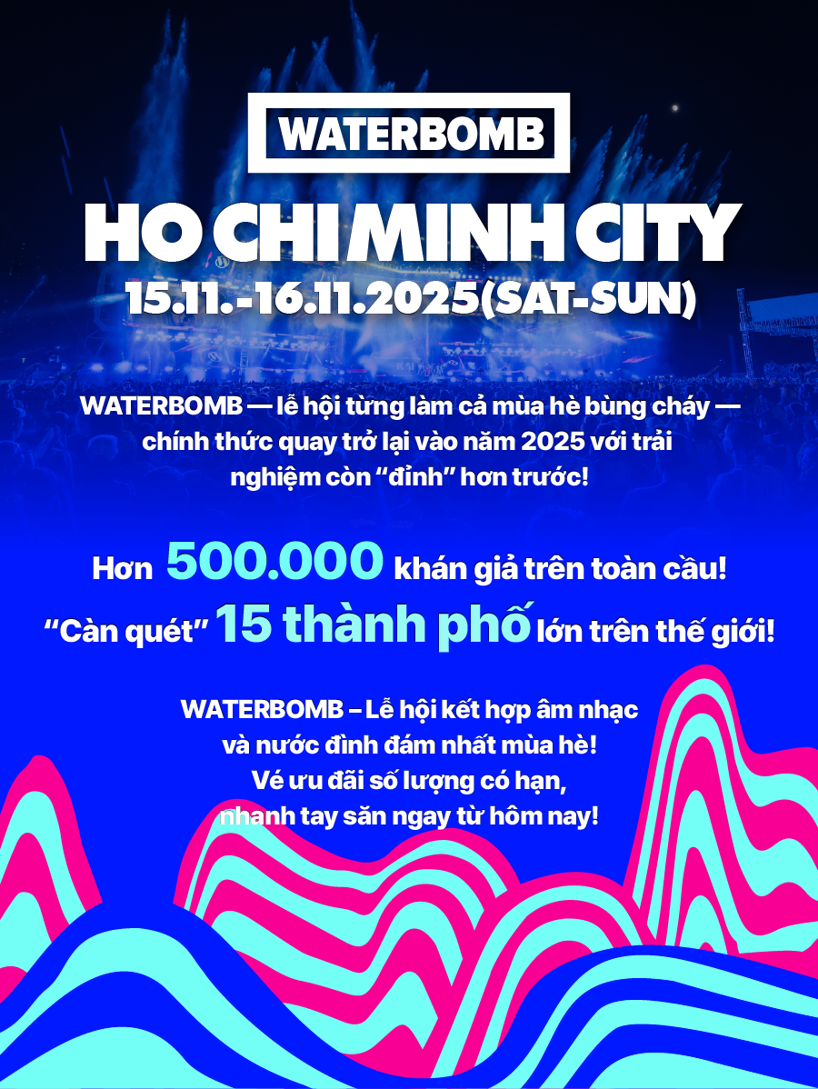 Waterbomb Ho Chi Minh City 2025 | Ticketbox