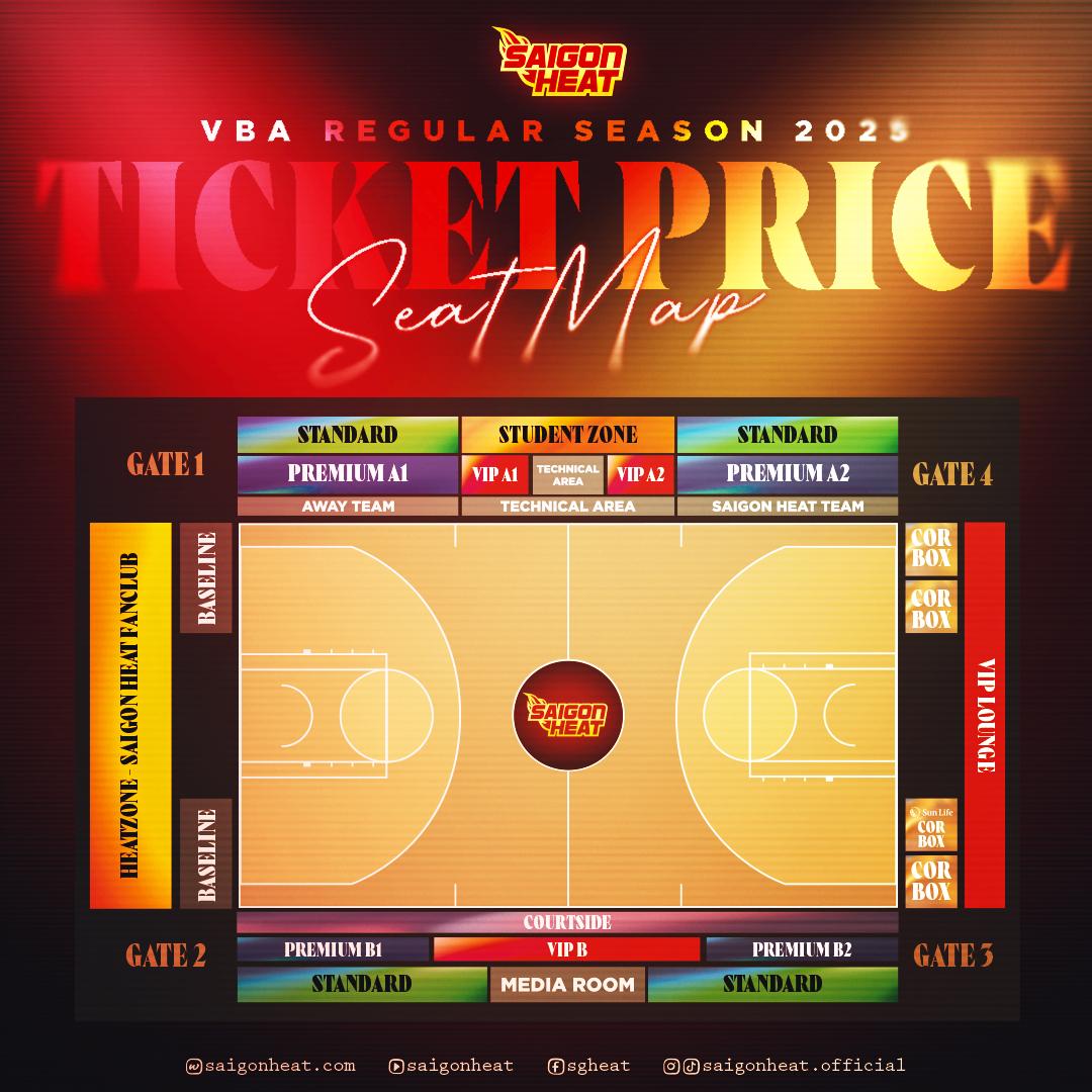 VBA 2025 - Saigon Heat vs NT Dolphins | Ticketbox