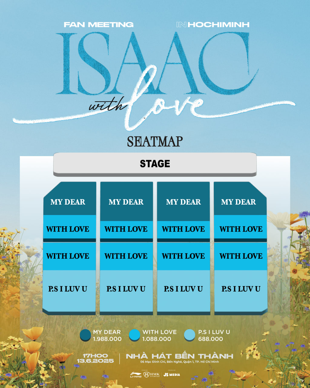 ISAAC WITH LOVE - FANMEETING IN HO CHI MINH | Ticketbox