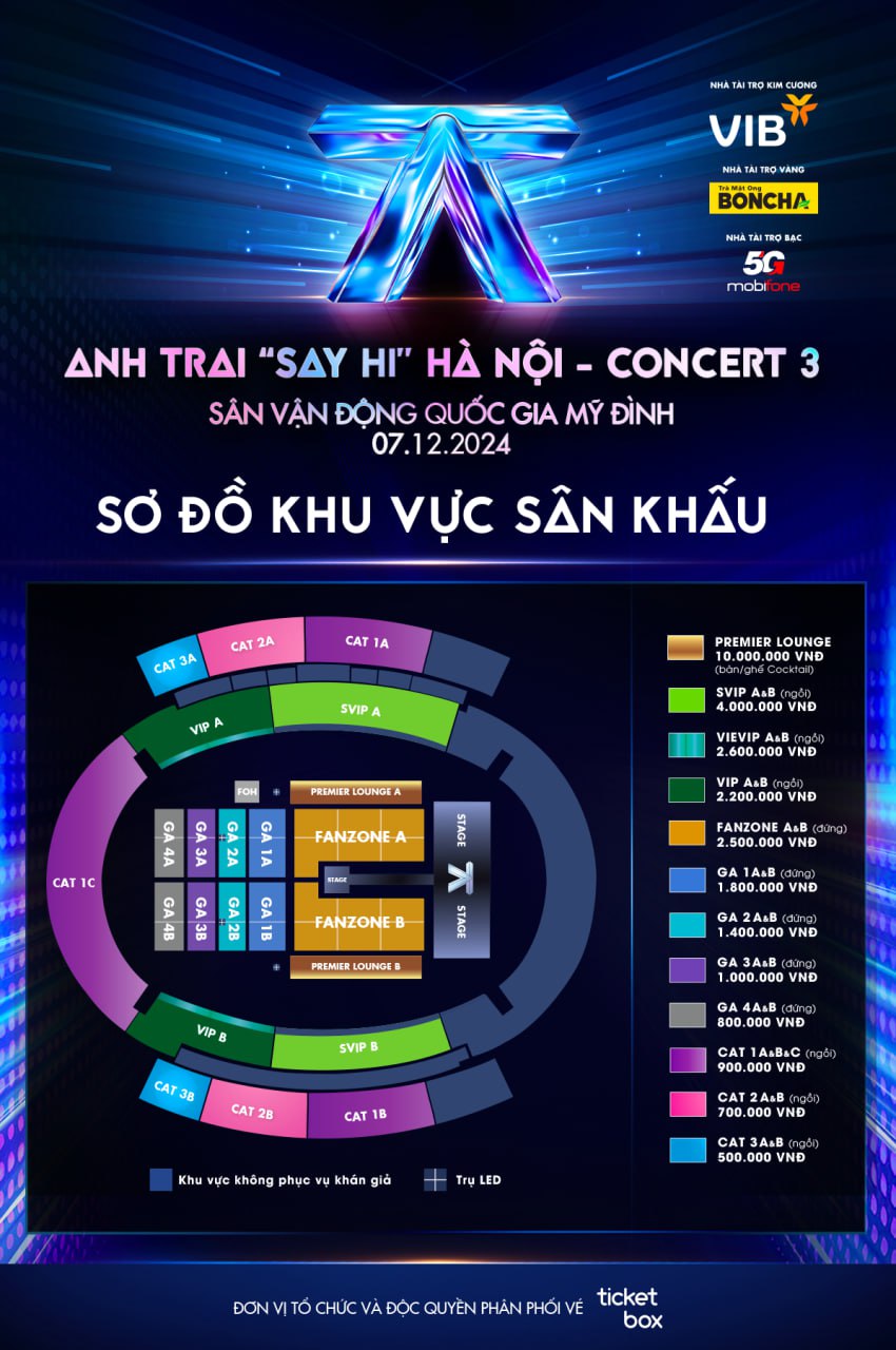 ANH TRAI "SAY HI" HÀ NỘI - CONCERT 3 | Ticketbox