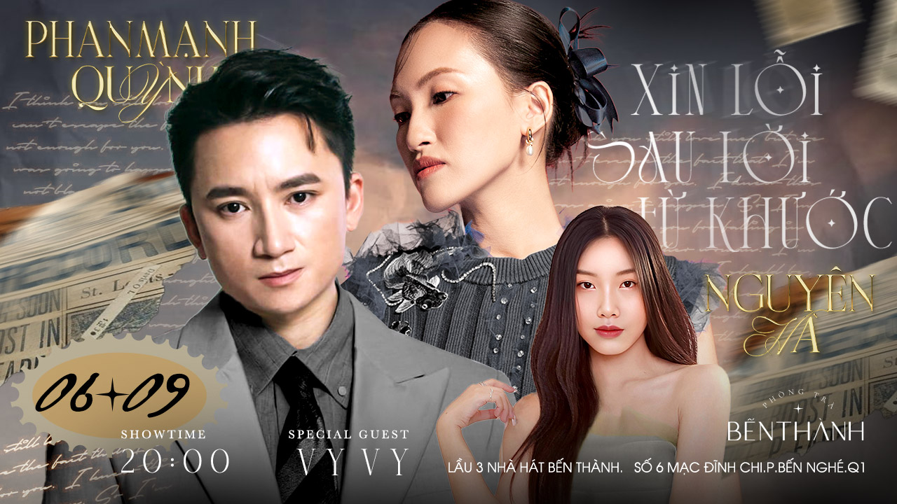 [BẾN THÀNH] Đêm nhạc Phan Mạnh Quỳnh - Nguyên Hà. Special guest: Vy Vy | Ticketbox