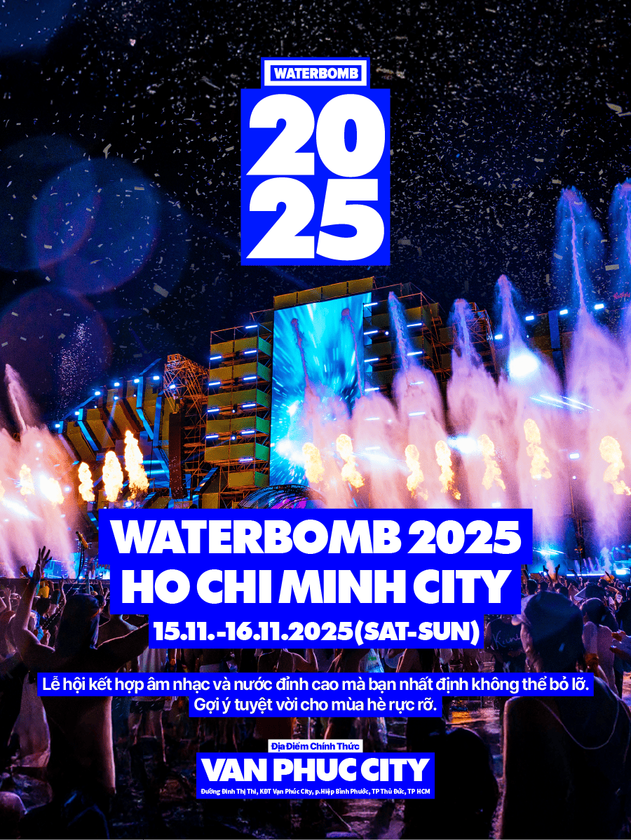 Waterbomb Ho Chi Minh City 2025 | Ticketbox