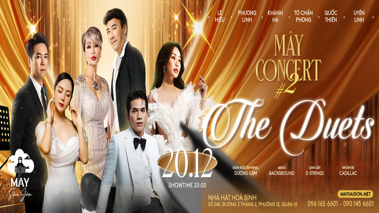 20/12 - MÂY CONCERT #2 IN SAIGON - THE DUETS | Ticketbox