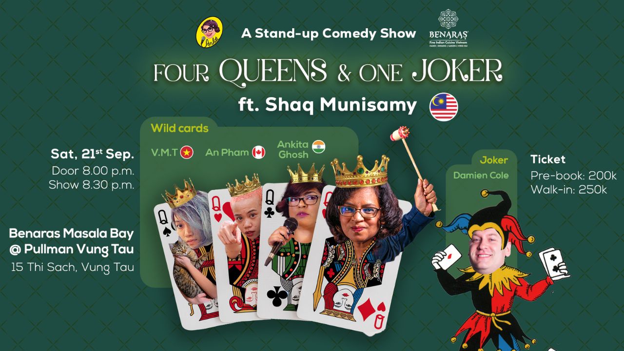 STAND-UP COMEDY SHOW-FOUR QUEENS & ONE JOKER | Ticketbox