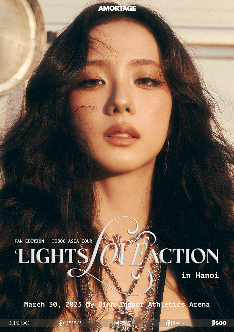 2025 JISOO ASIA TOUR: "LIGHTS, LOVE, ACTION!" IN HANOI | Ticketbox