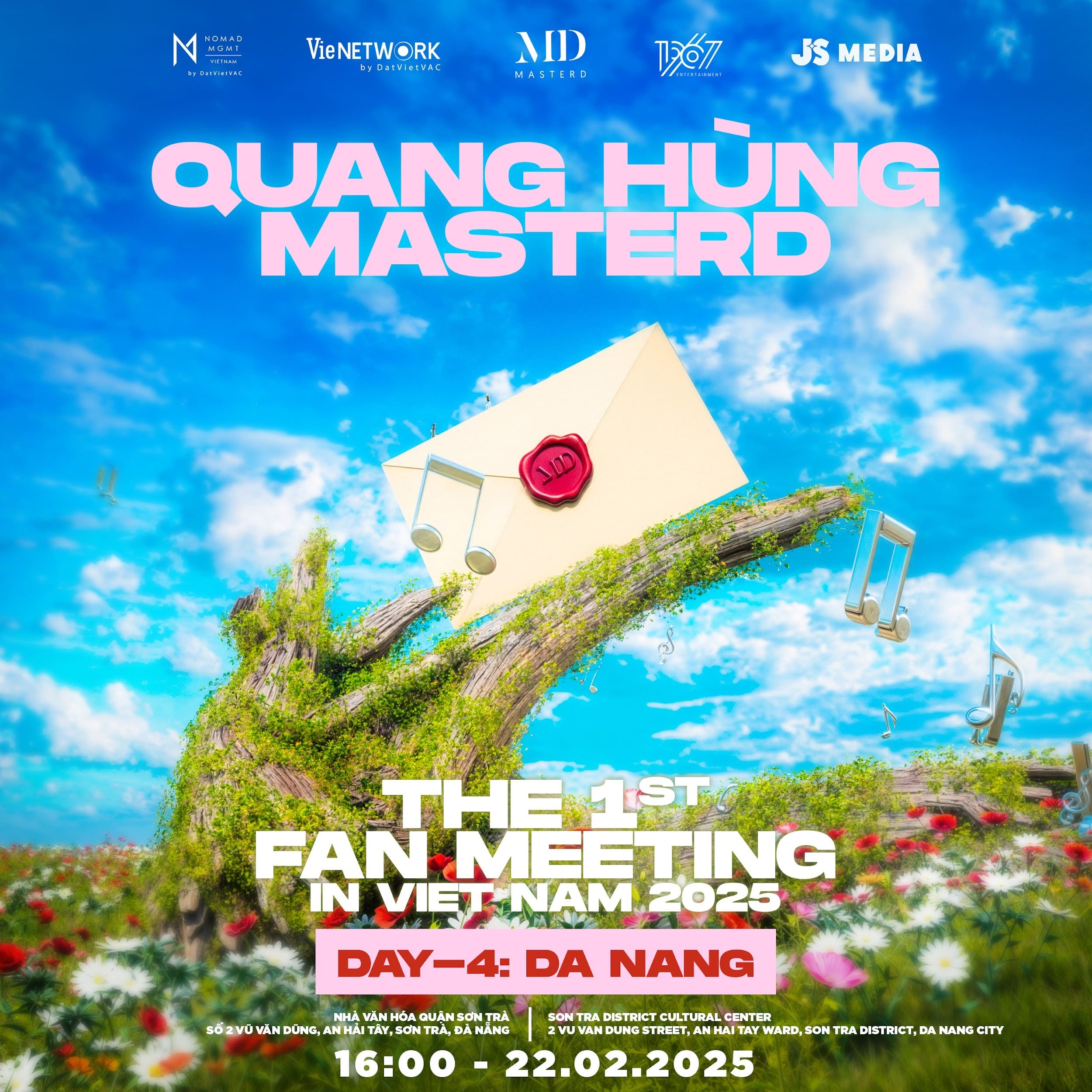 Quang Hùng MasterD - The 1st Fan Meeting in Viet Nam 2024 | DAY 4: Đà Nẵng | Ticketbox