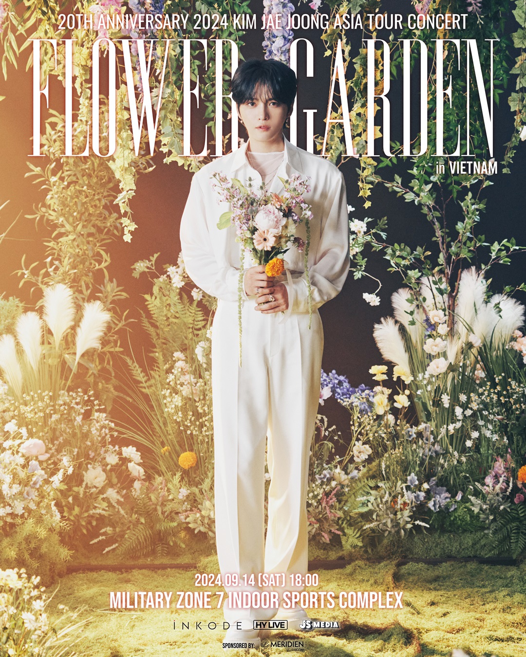 20TH ANNIVERSARY 2024 KIM JAE JOONG ASIA TOUR CONCERT "FLOWER GARDEN ...
