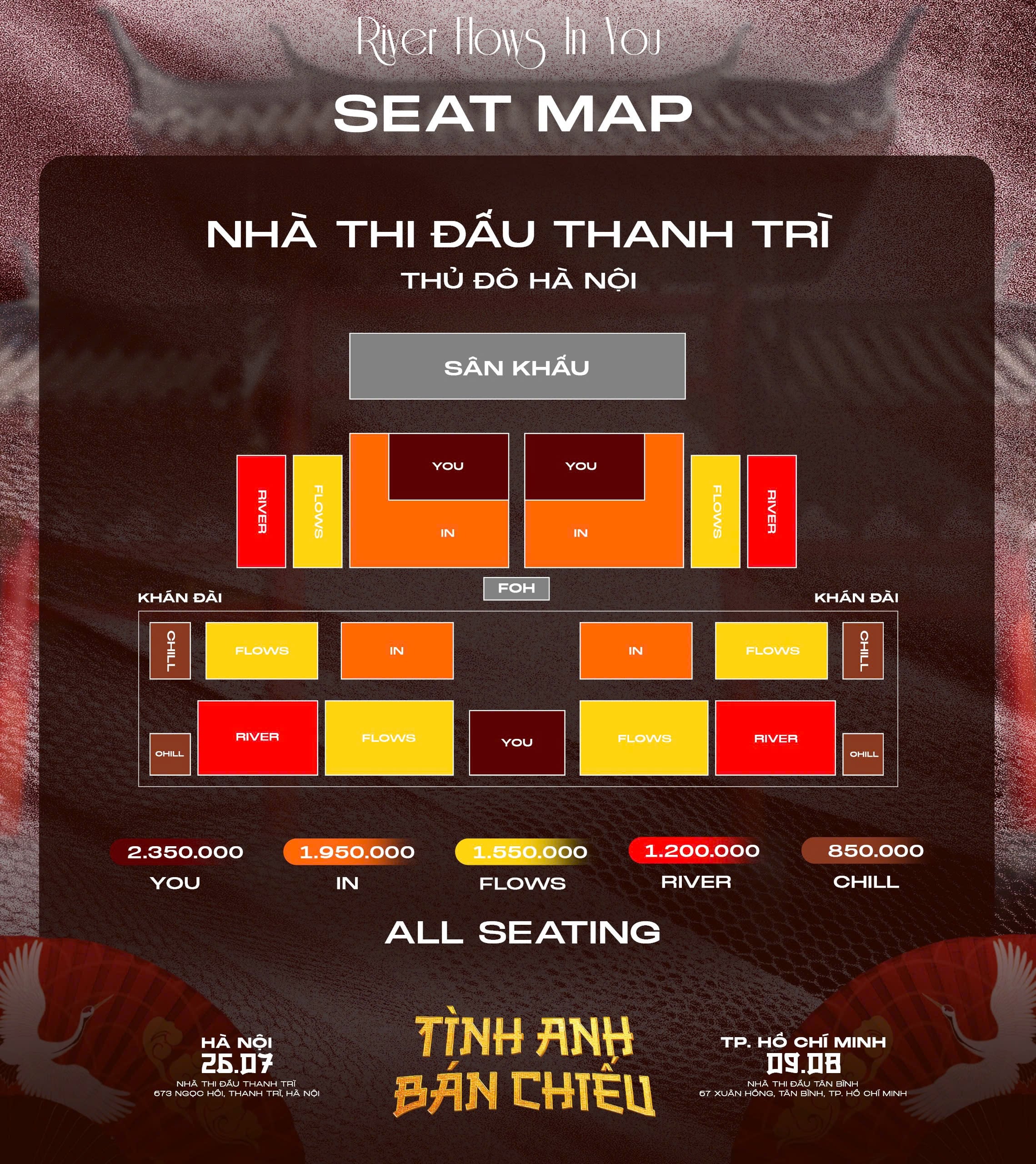 [River Flow In You] Tình Anh Bán Chiếu Hà Nội | Ticketbox