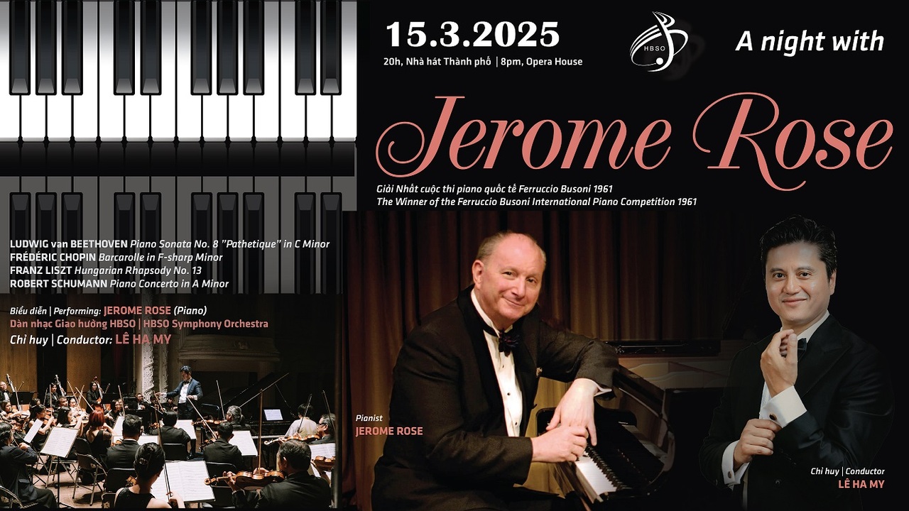 [HBSO] Hòa Nhạc A NIGHT WITH JEROME ROSE | Ticketbox