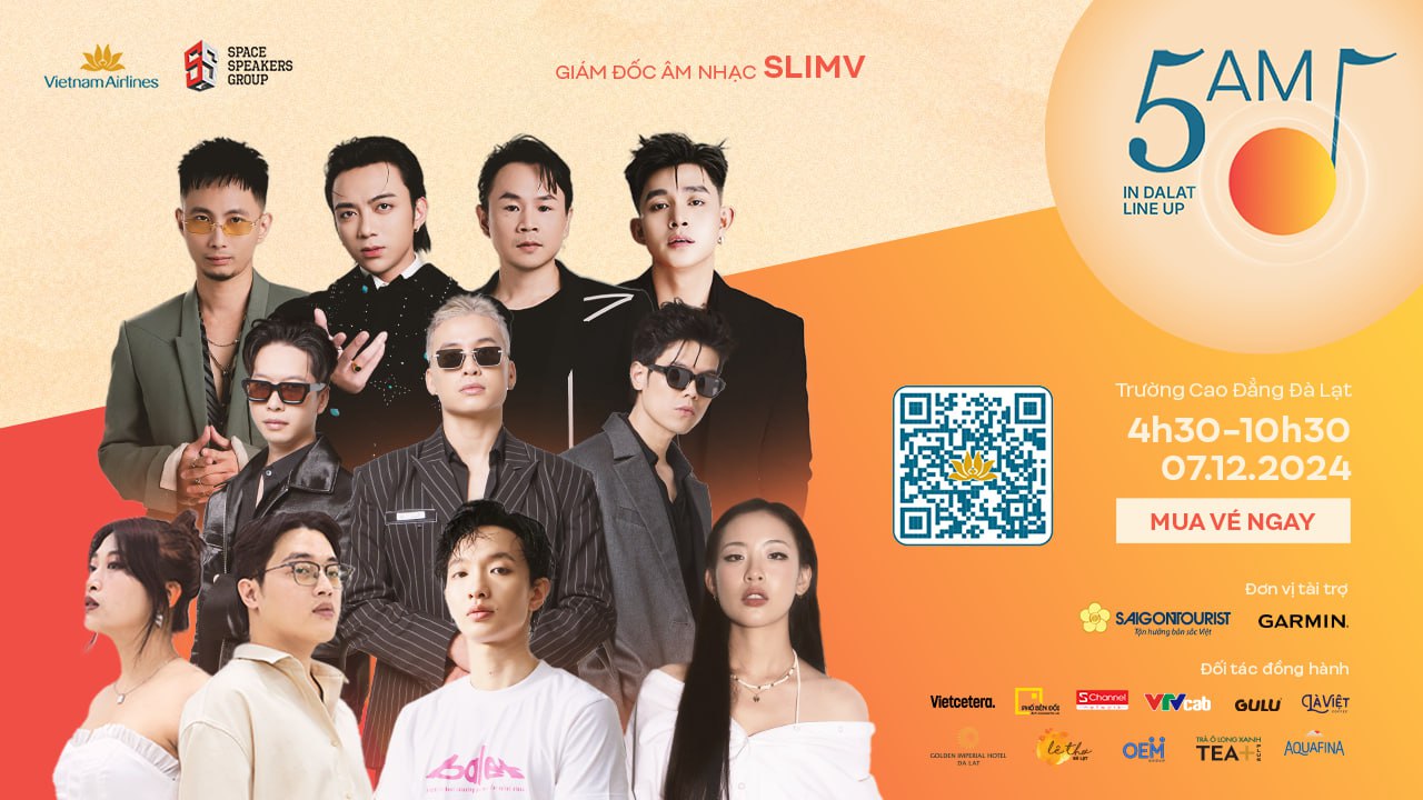 [Đà Lạt] 5AM CONCERT | Ticketbox