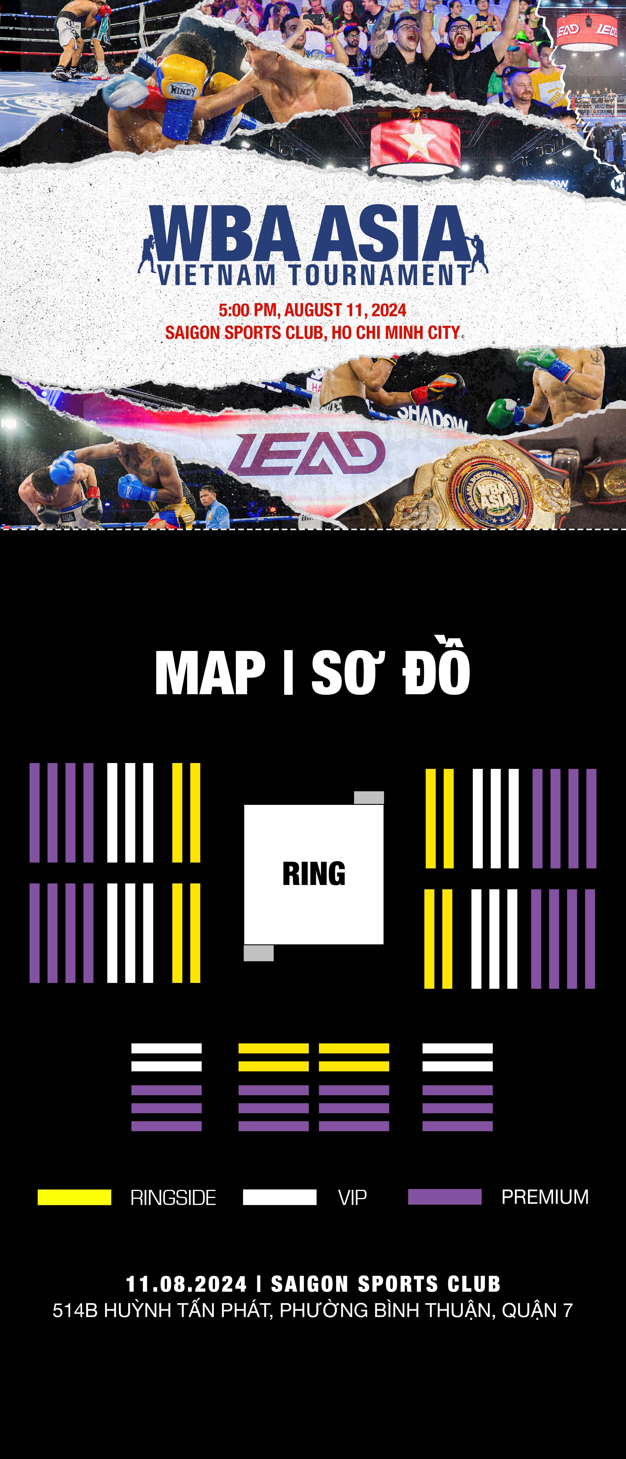 LEAD Professional Boxing | WBA Asia Vietnam Tournament | Quarter-finals ...