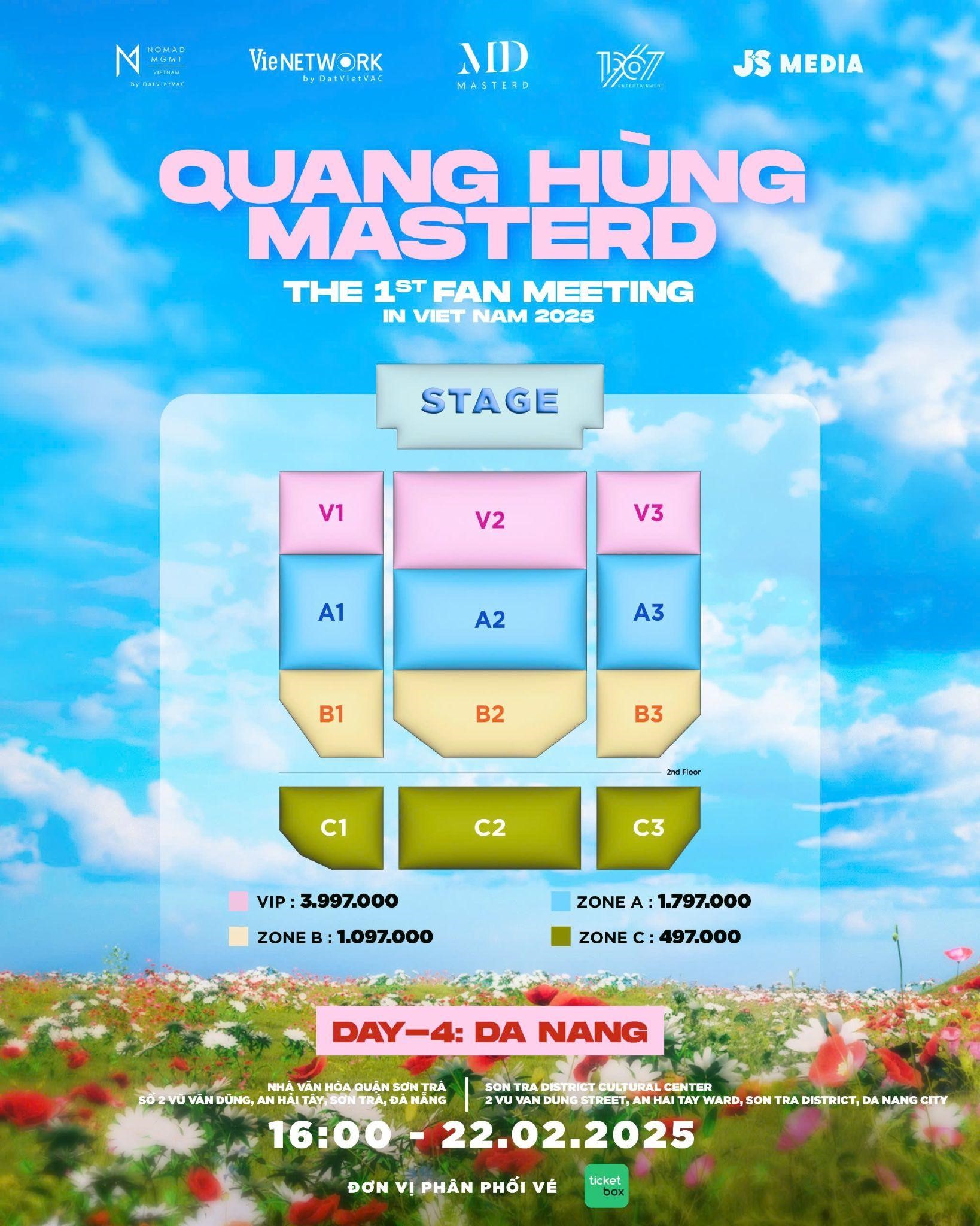 Quang Hùng MasterD - The 1st Fan Meeting in Viet Nam 2024 | DAY 4: Đà Nẵng | Ticketbox