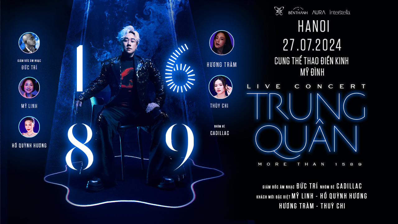 [HN] TRUNG QUÂN 1689 - More than 1589 | Ticketbox