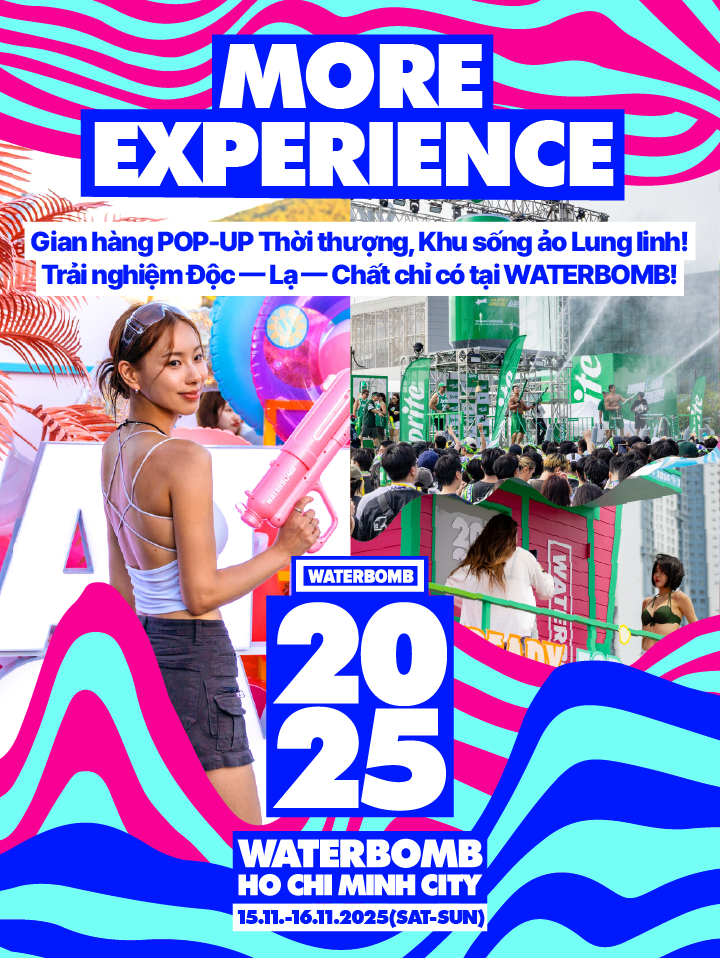 Waterbomb Ho Chi Minh City 2025 | Ticketbox