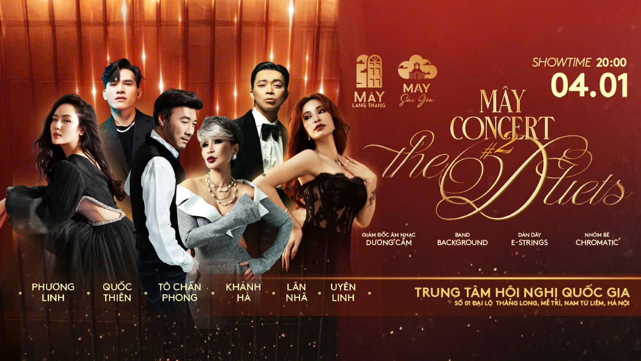 04.01 : MÂY CONCERT #2 IN HANOI - THE DUETS | Ticketbox