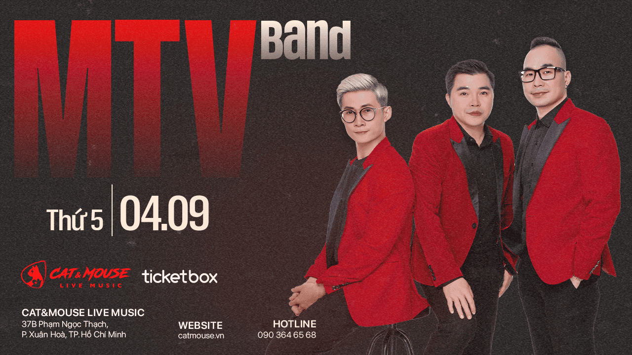 [CAT&MOUSE] MTV BAND - ĐÊM TÌM VỀ HỒI ỨC | Ticketbox