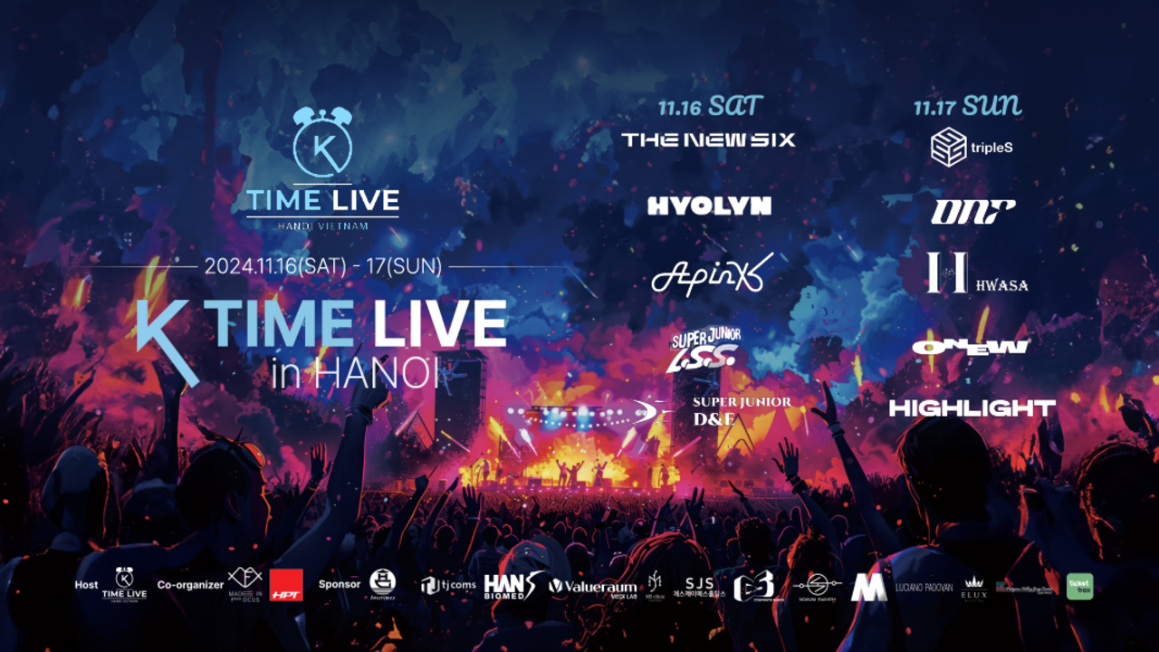 K-TIME LIVE IN HANOI 2024 | Ticketbox