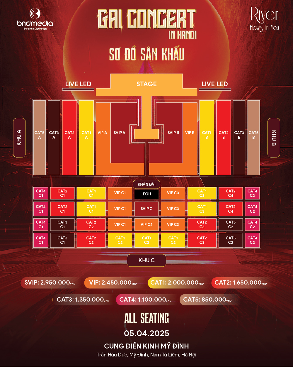 GAI CONCERT IN HANOI | Ticketbox