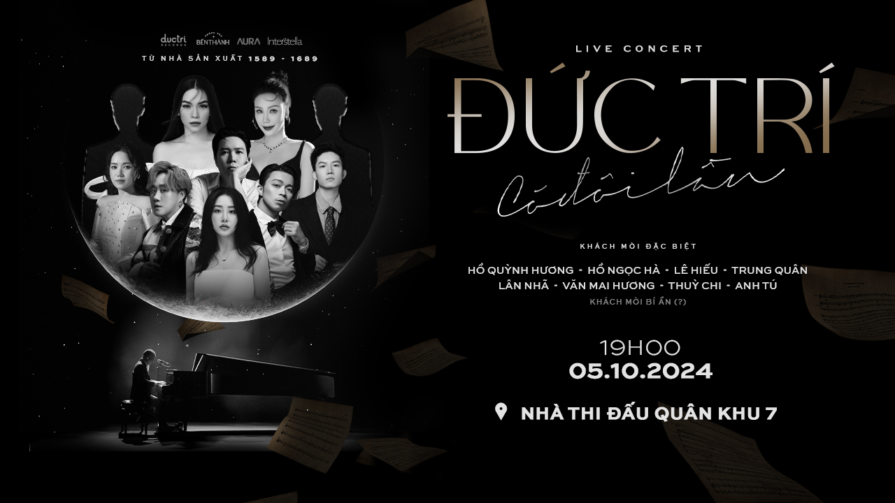 LIVE CONCERT ĐỨC TRÍ - CÓ ĐÔI LẦN | Ticketbox