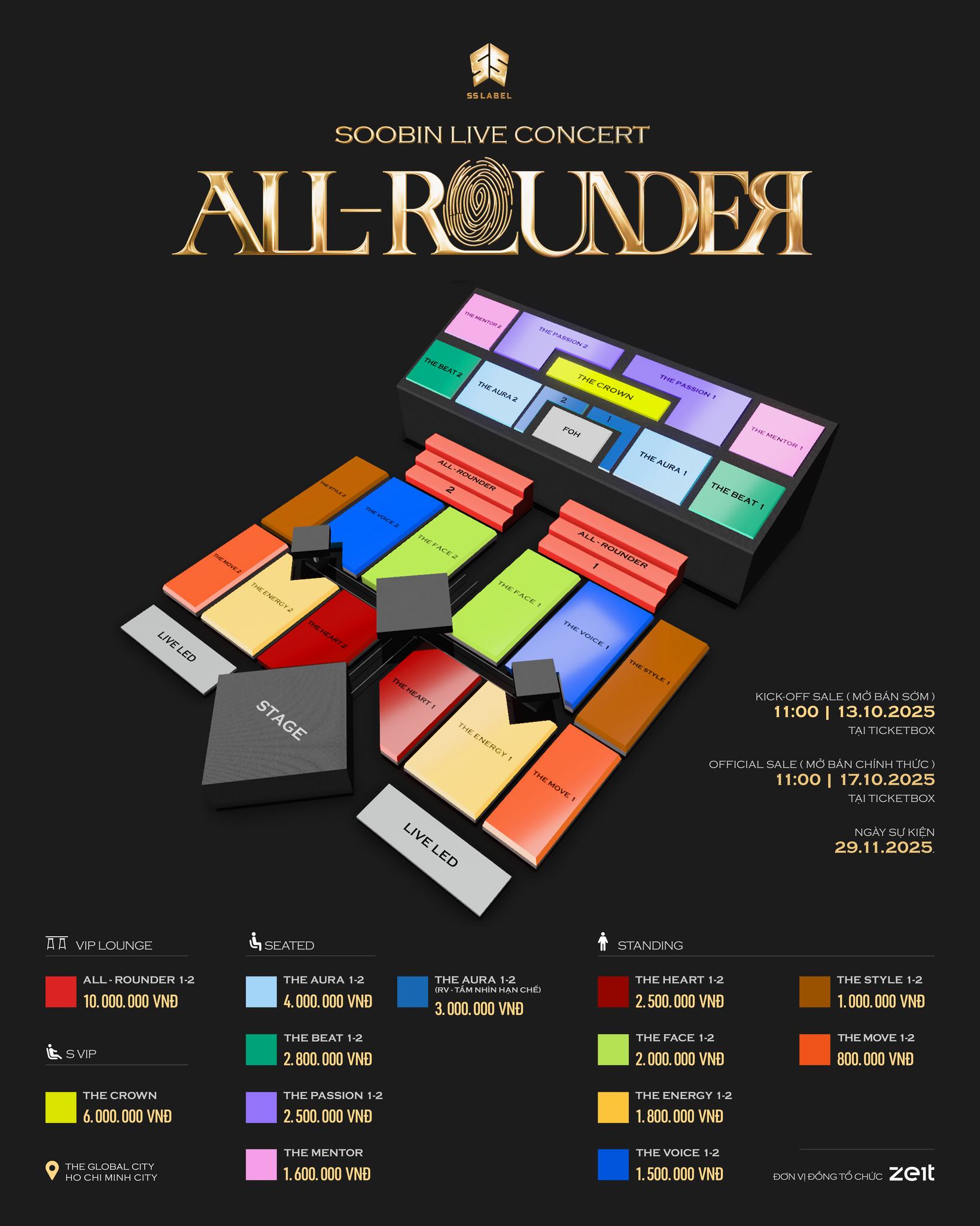 SOOBIN LIVE CONCERT: ALL-ROUNDER THE FINAL | Ticketbox