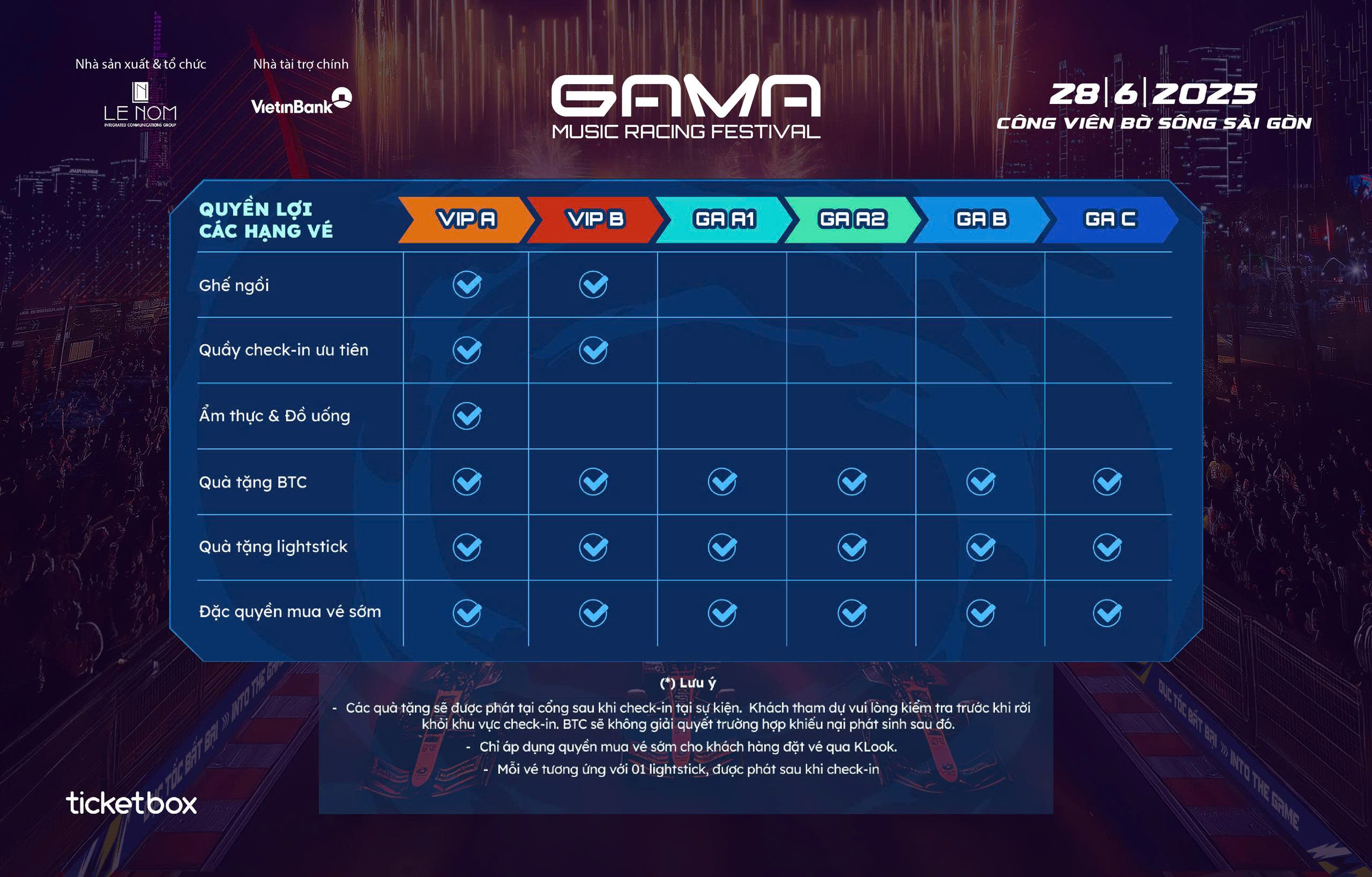 GAMA Music Racing Festival | Ticketbox
