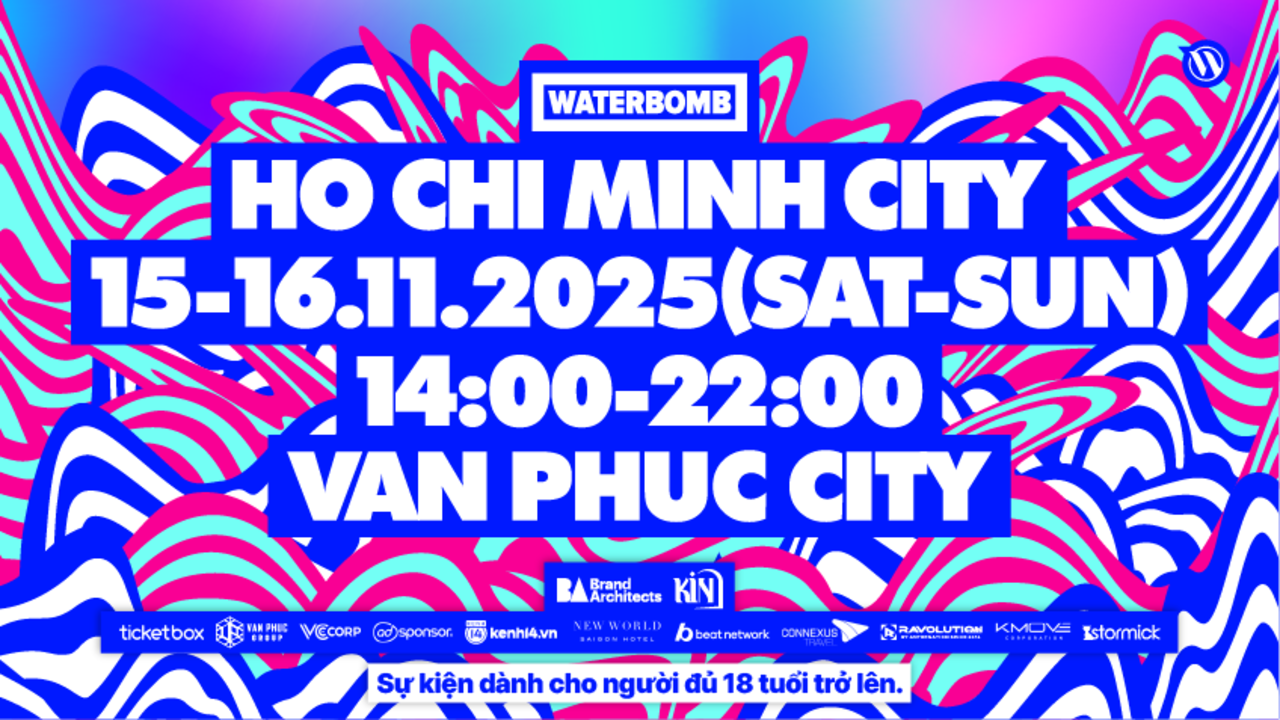 Waterbomb Ho Chi Minh City 2025 | Ticketbox