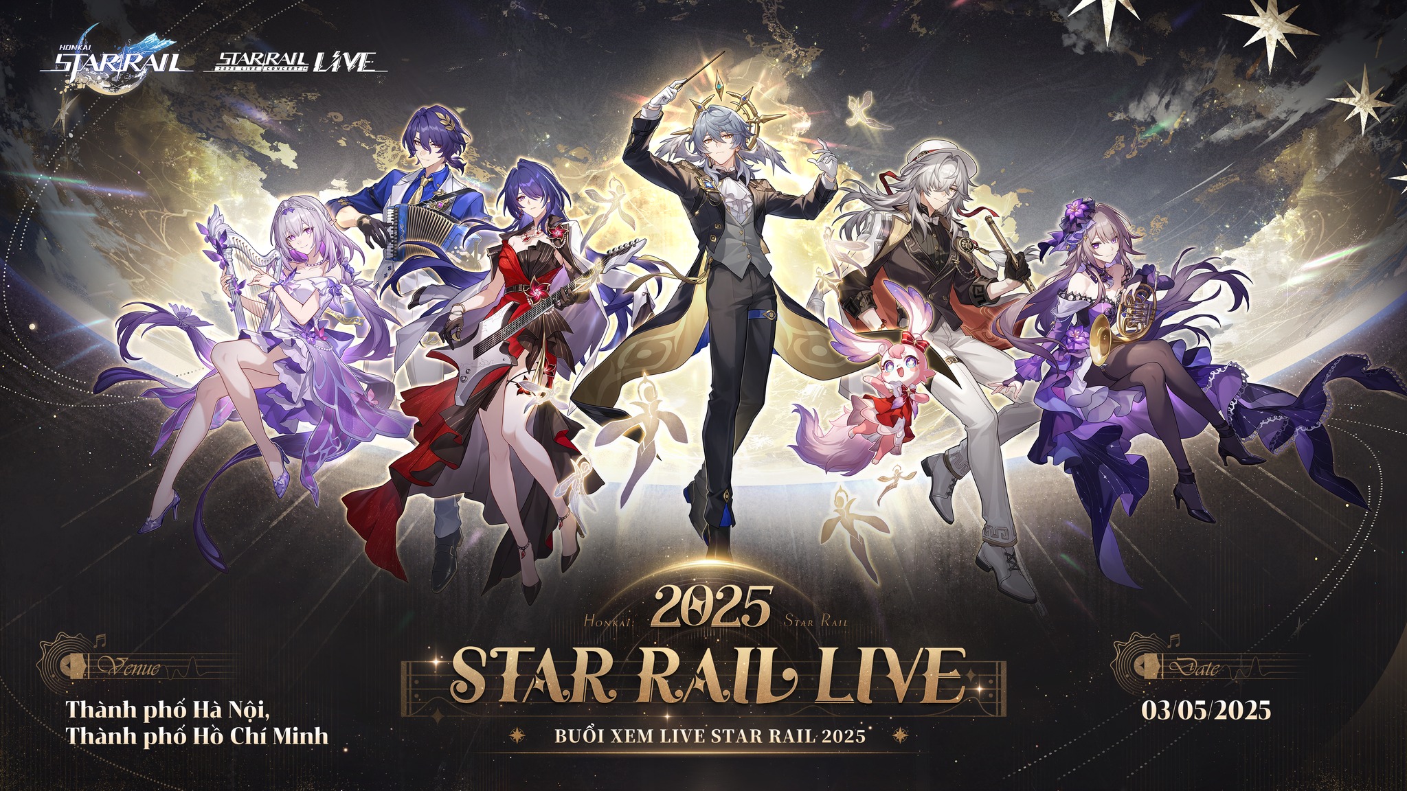 LỄ KỶ NIỆM 2 NĂM HONKAI: STAR RAIL - BUỔI XEM LIVE STAR RAIL 2025 - HỒ ...