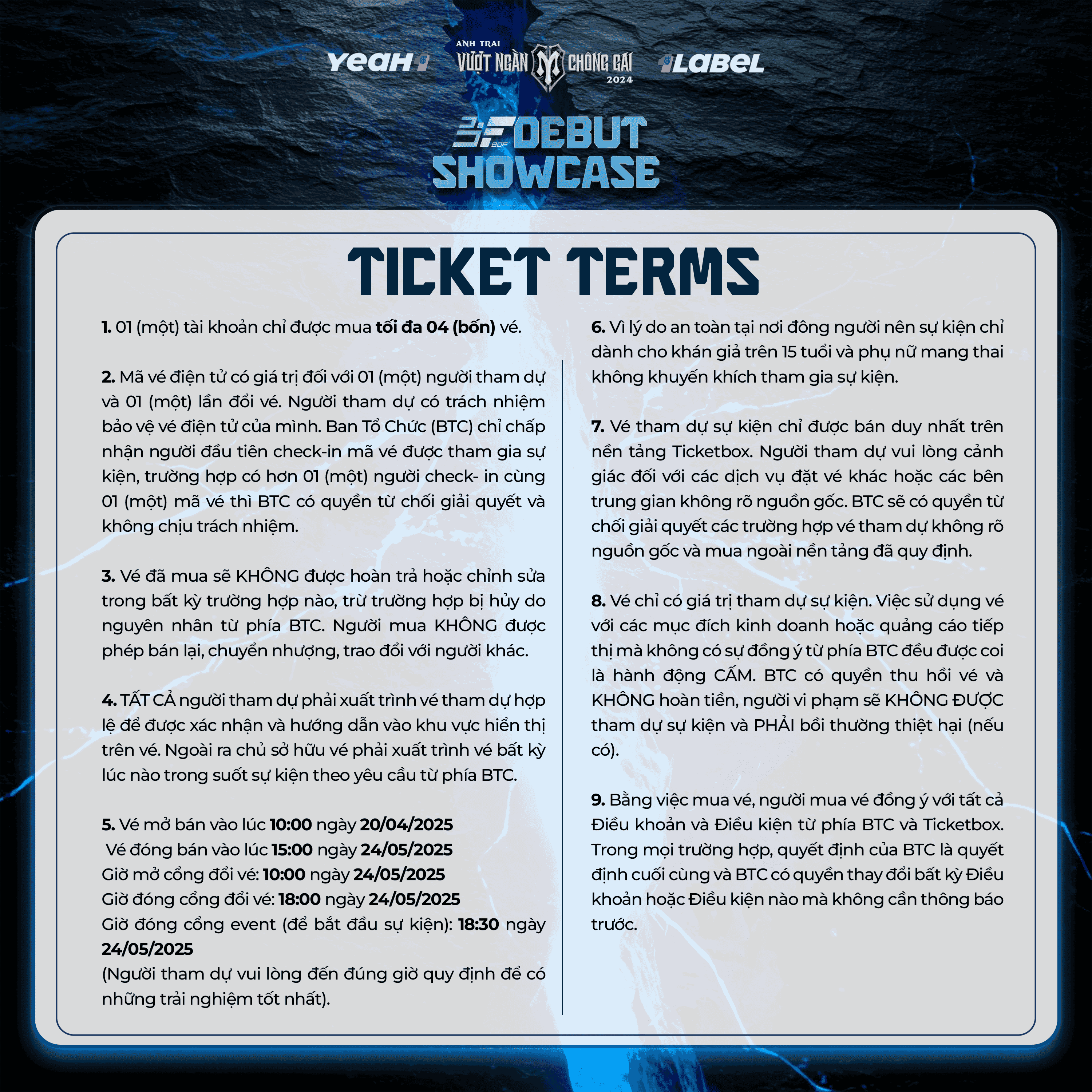 BOF DEBUT SHOWCASE | Ticketbox