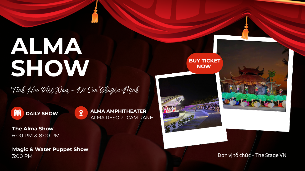 THE ALMA SHOW [Tinh Hoa Việt Nam - Di Sản Chuyển Mình] | Ticketbox