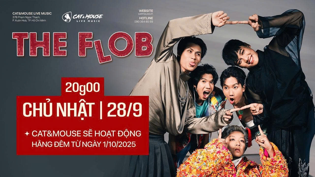 [CAT&MOUSE] THE FLOB - CUỐI TUẦN BÙNG NỔ CÙNG ROCK | Ticketbox